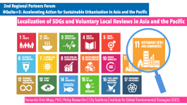 Localization of SDGs and Voluntary Local Reviews in Asia and the Pacific